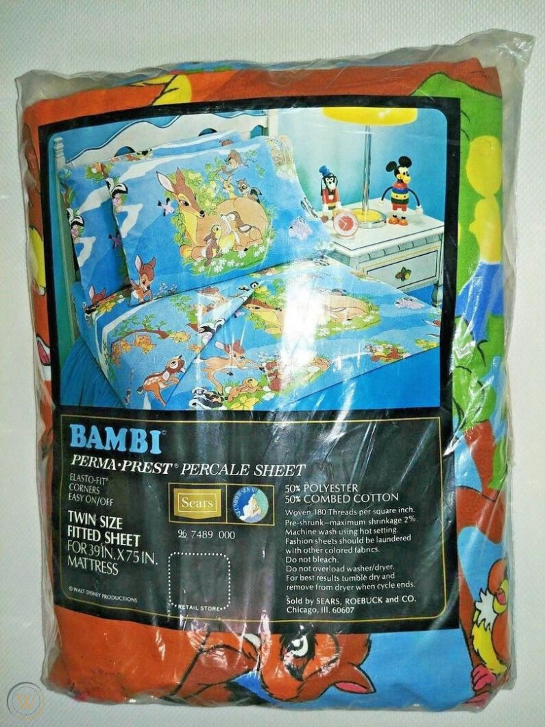 "Bambi" by Sears - Vintage Sheet Patterns