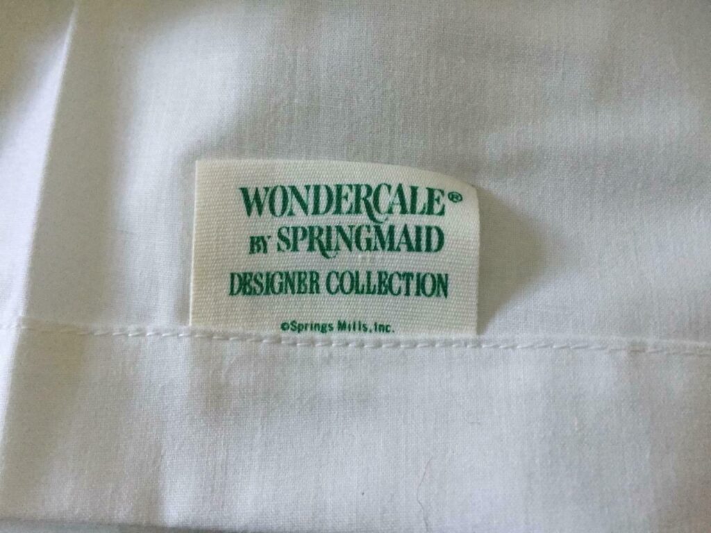 "Julia" by Springmaid - Vintage Sheet Patterns