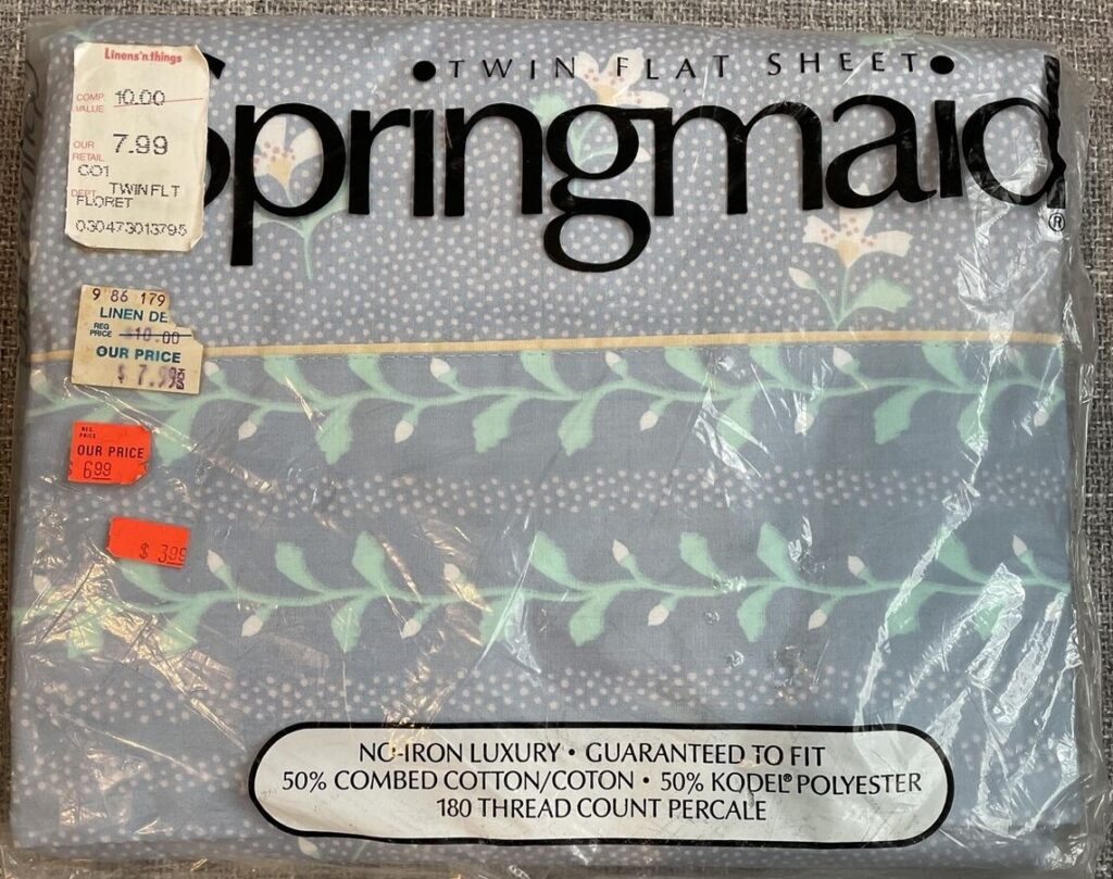 "Floret" by Springmaid - Vintage Sheet Patterns